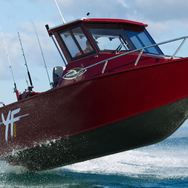 Hard Top Cabins | Yellowfin Plate Boats | Gold Coast Boating Centre