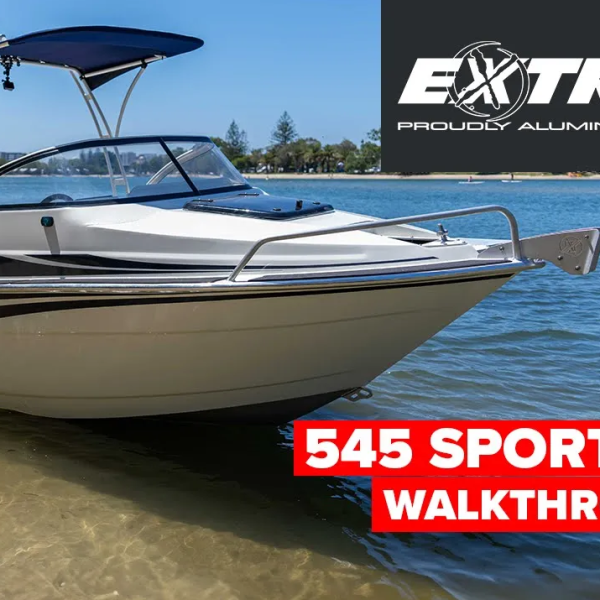 Extreme Boats 545 Sport Fisher Walkthrough | Gold Coast Boating Centre